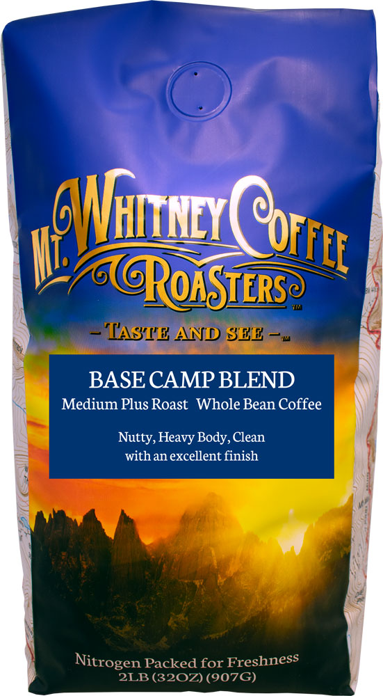 Base Camp Blend - 2lb Bag: Mt. Whitney Coffee Roasters