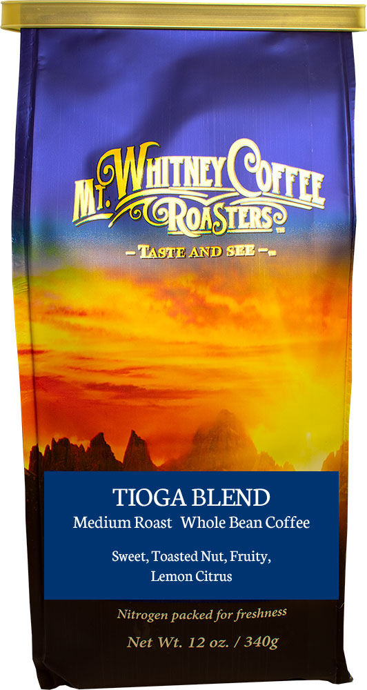Tioga Blend - 12oz Bag: Mt. Whitney Coffee Roasters